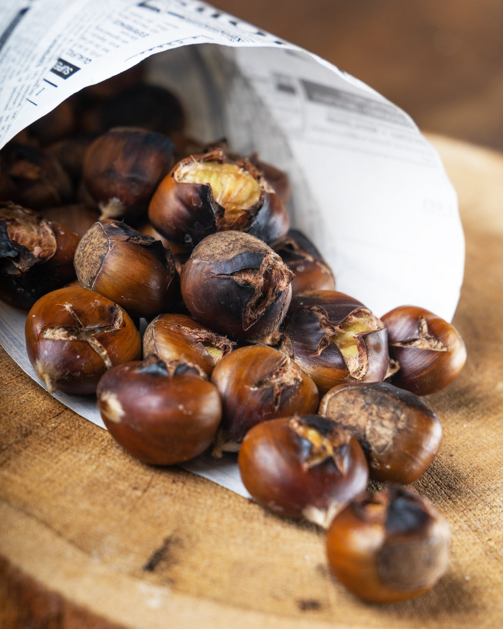 Roast chestnuts